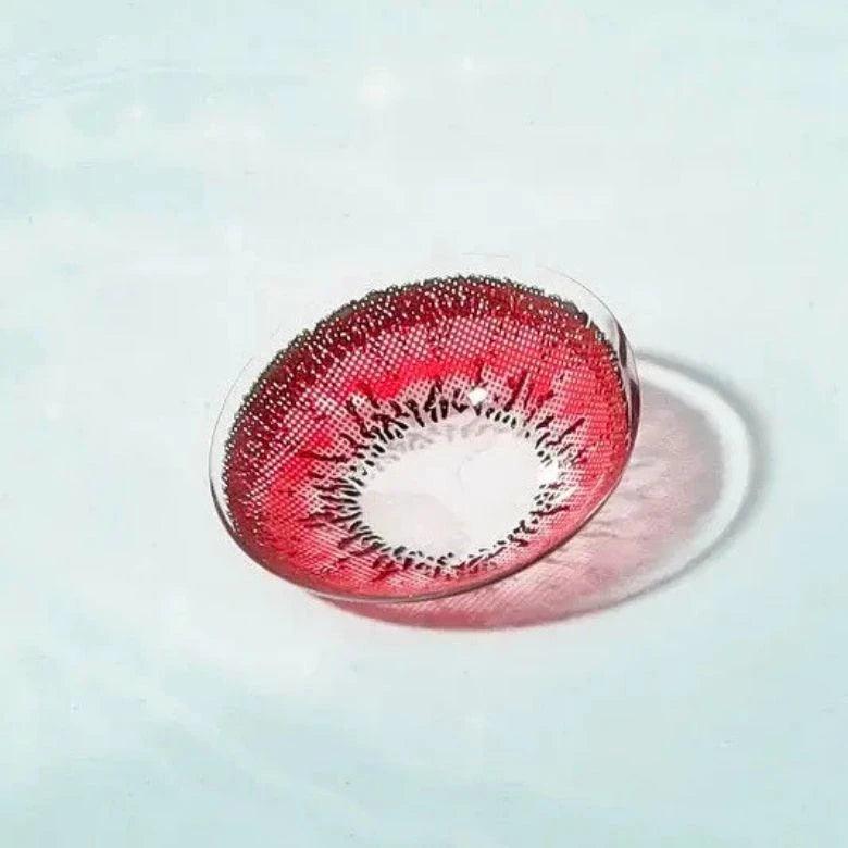 Red Contact Lenses Change Your Look with Bold and Vibrant Eyes