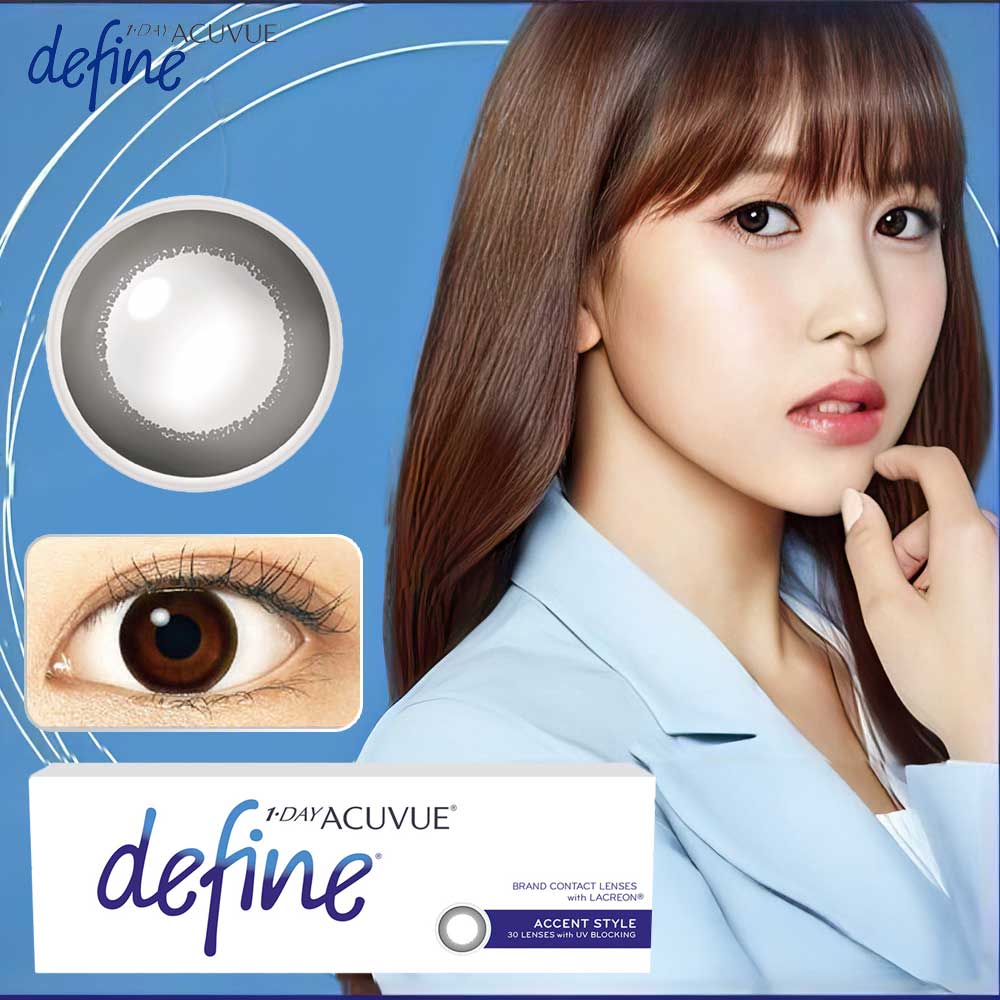 1-Day Acuvue Define Accent Style (30 pcs) – HONEYCOLOR