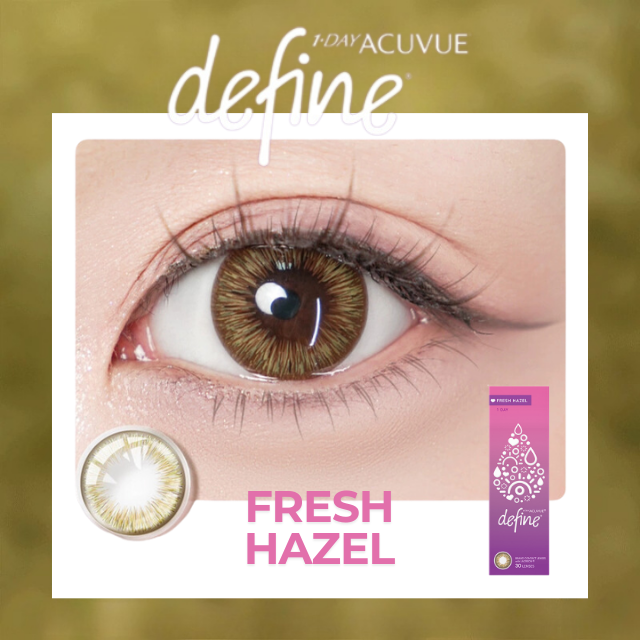 1 Day Acuvue Define Fresh Hazel (30 Lenses)