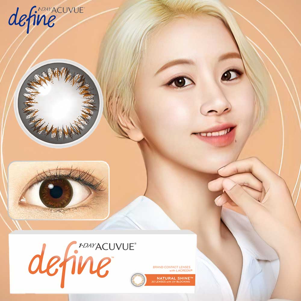 1-Day Acuvue Define Natural Shine (30 pcs) – HONEYCOLOR