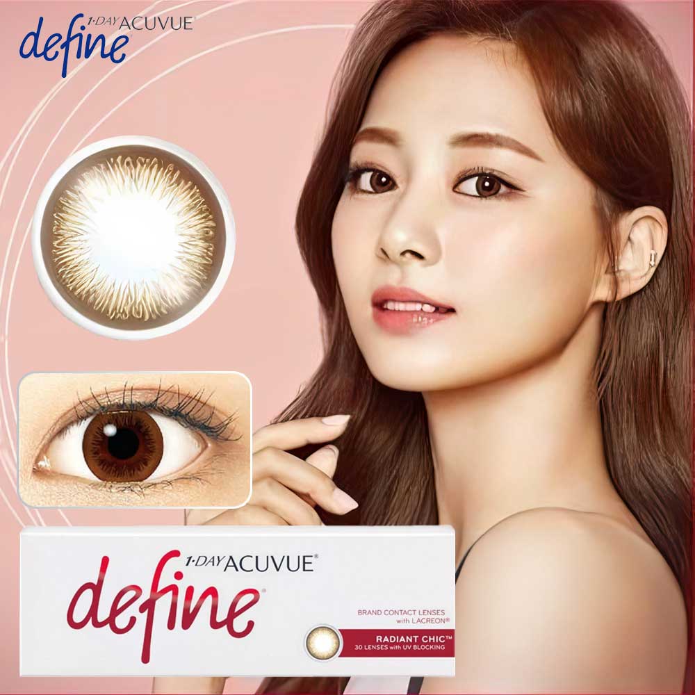 1-Day Acuvue Define Radiant Chic (30 pcs) – HONEYCOLOR