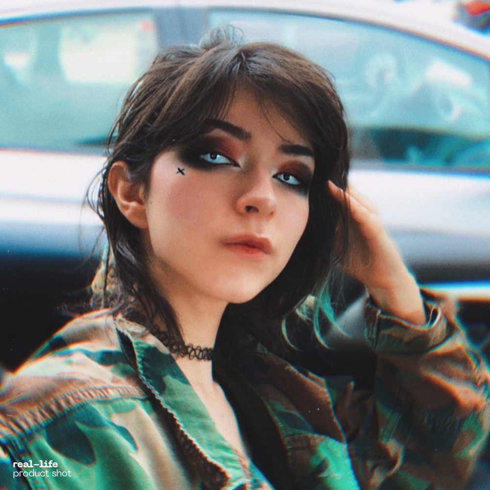 Get creepy look with Intense White Crazy Lens | White Out Contacts