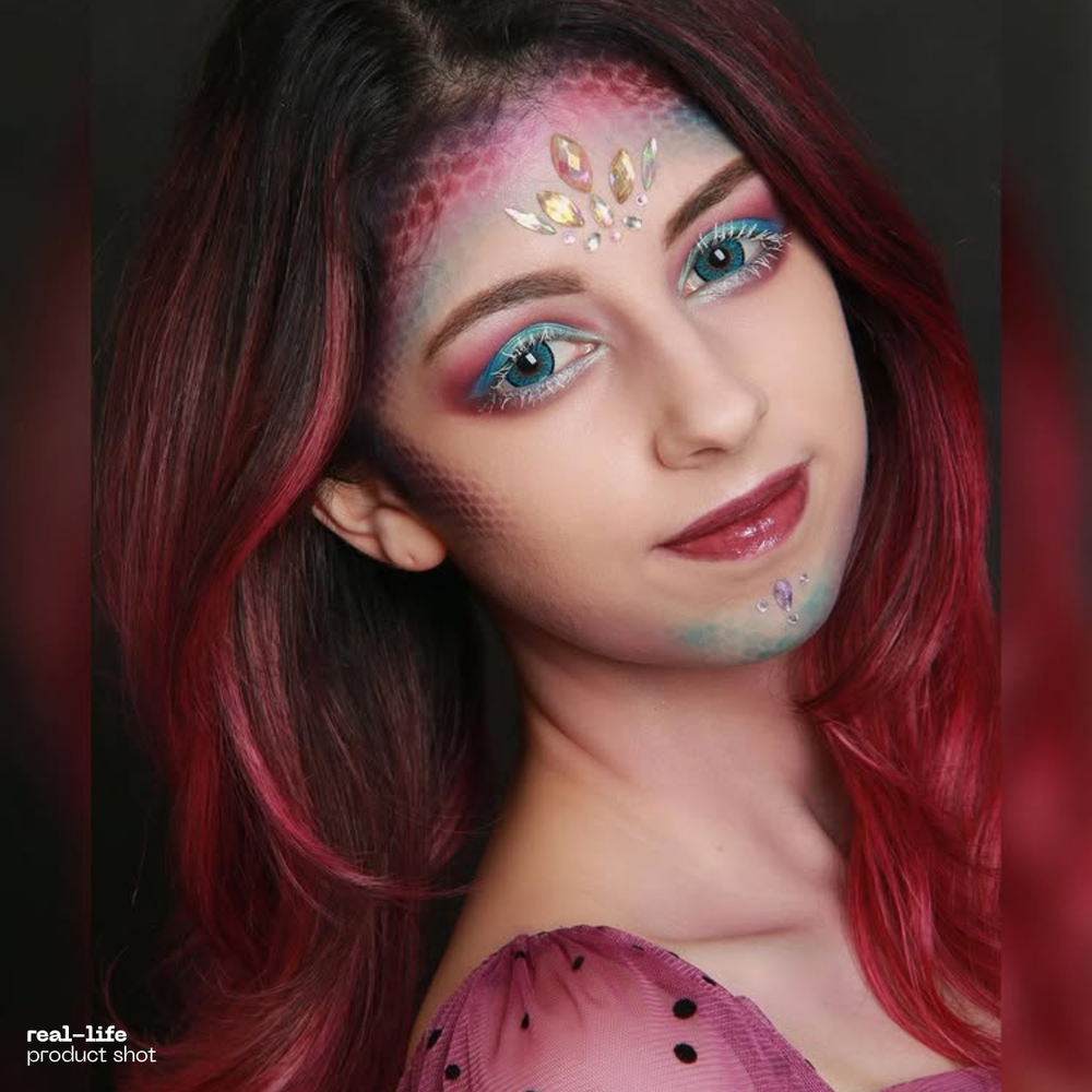 Max Elegance Blue Contacts – Intricate Blue Lenses for a Defined Look ...