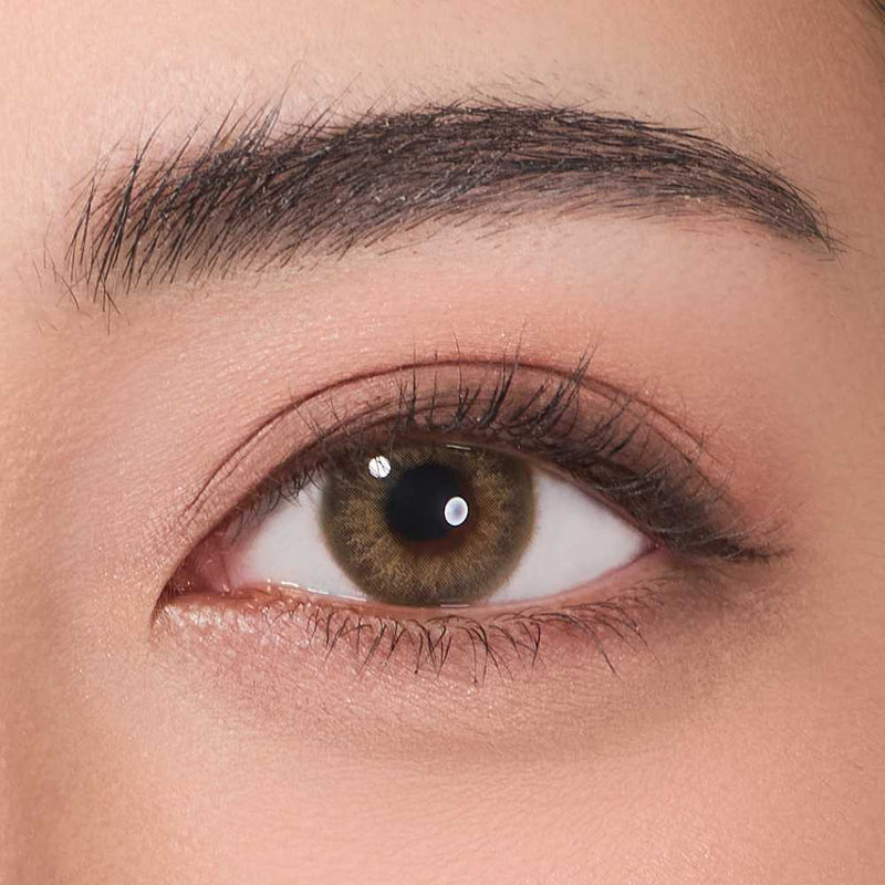 Sunkissed Olive - Natural Hazel Colored Contacts Prescription & Non ...