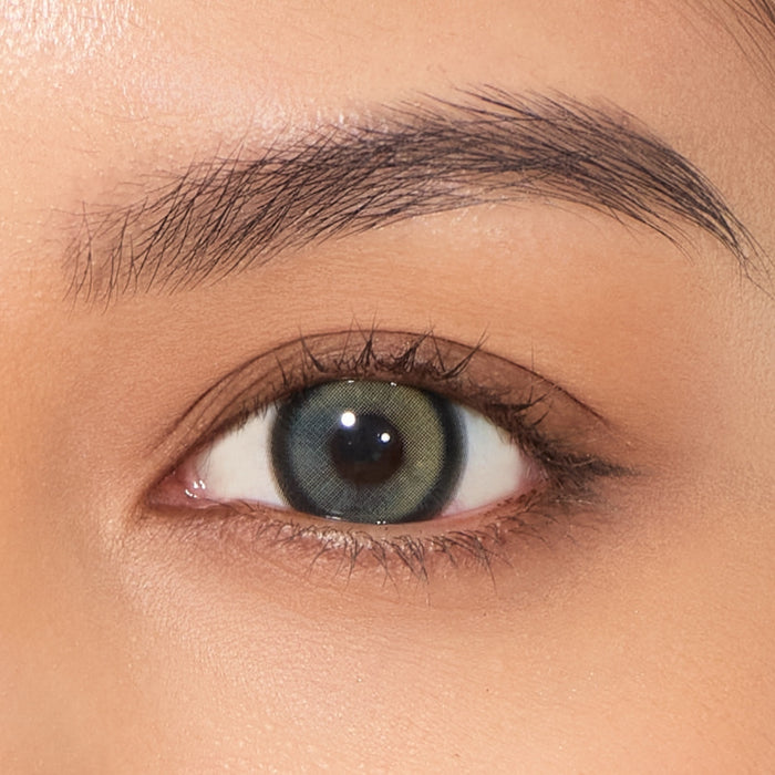 Sunset in Pompeii - Natural Colored Contacts with Black Ring