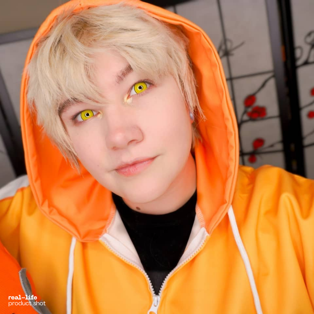 Yellow Manson Crazy Contacts - Bold & Striking | HoneyColor