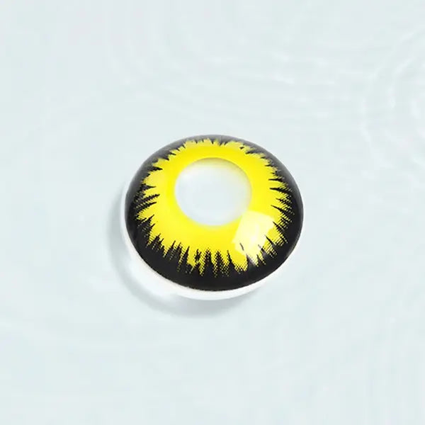 Yellow Cosplay Contacts | Cat Eye, Snake Eye & Vampire Designs – HONEYCOLOR