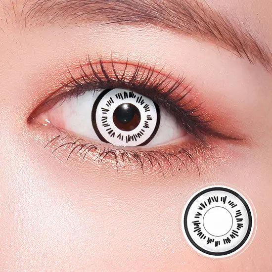White Eye Contact Lens | Honeycolor.com