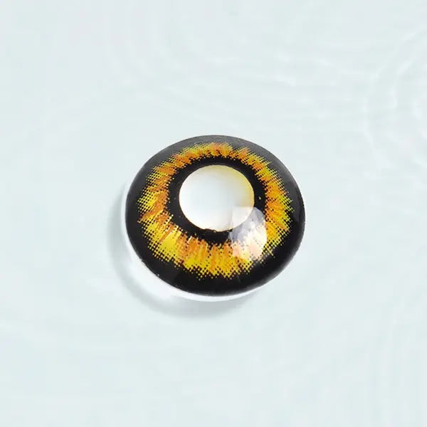 Yellow Cosplay Contacts | Cat Eye, Snake Eye & Vampire Designs – HONEYCOLOR