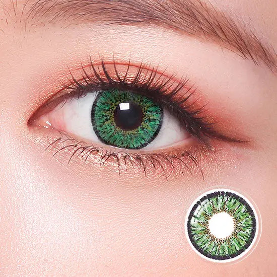 Max Elegance Green – Bright Green Contacts for Cosplay & Anime