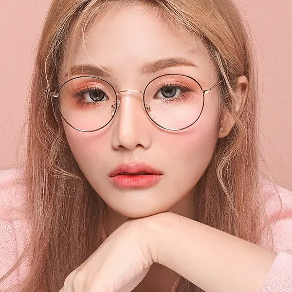 VEU Orbin Eyeglasses 0051 Black Gold - Elegant & Lightweight